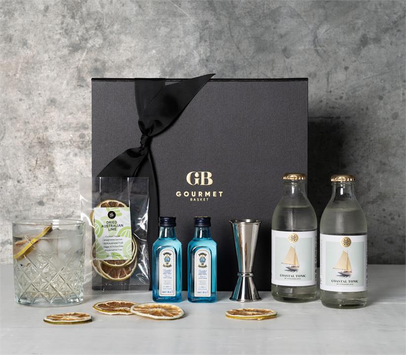 Mini Gin and Tonic Hamper - Booze Buddie