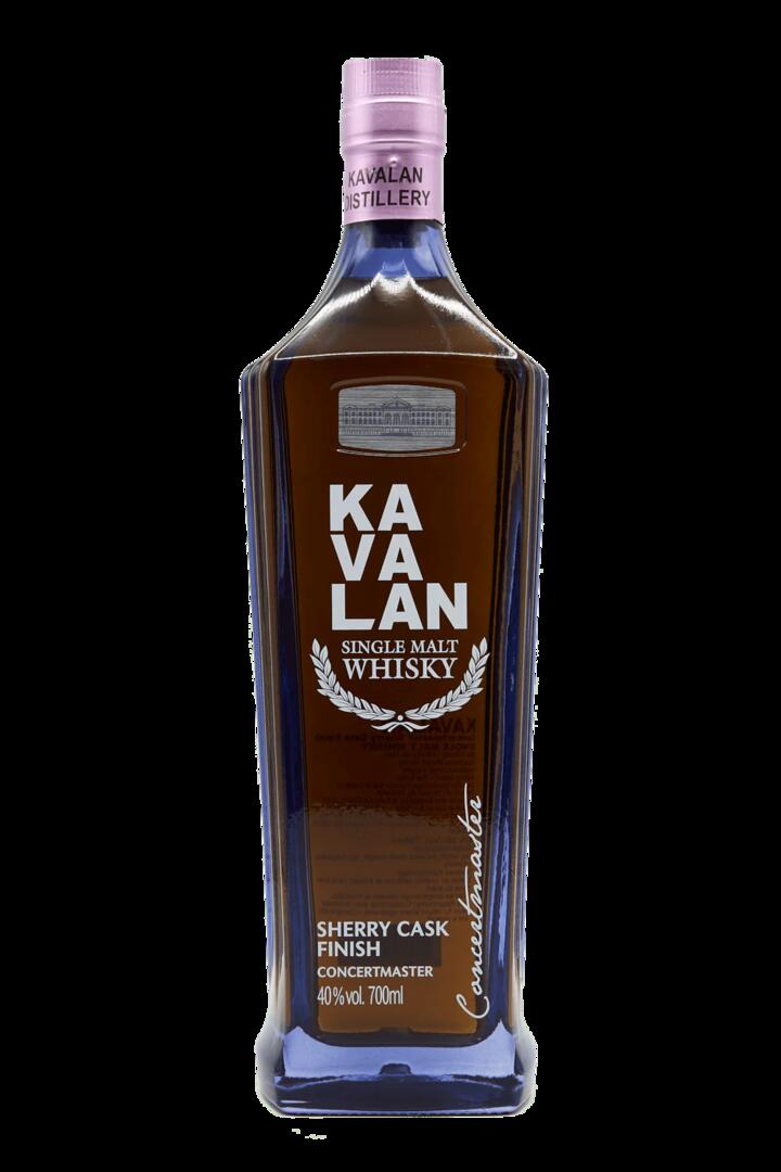 Kavalan Concertmaster Sherry Cask Finish Single Malt Whisky (700mL ...
